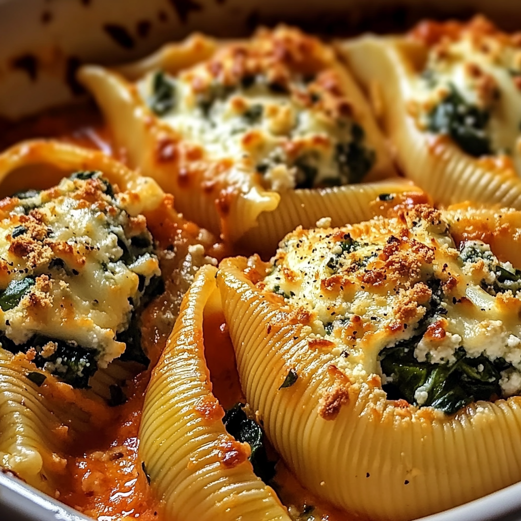 Irresistible Spinach Ricotta Stuffed Shells Recipe - Sophia Recipes